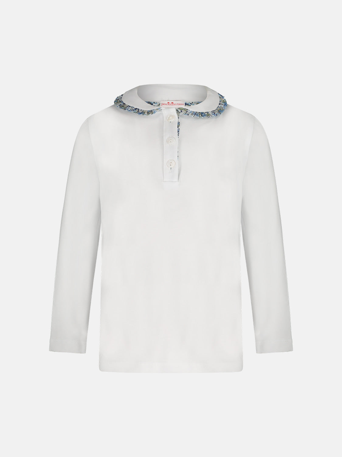 Polo M/Long Collar Libby Blue