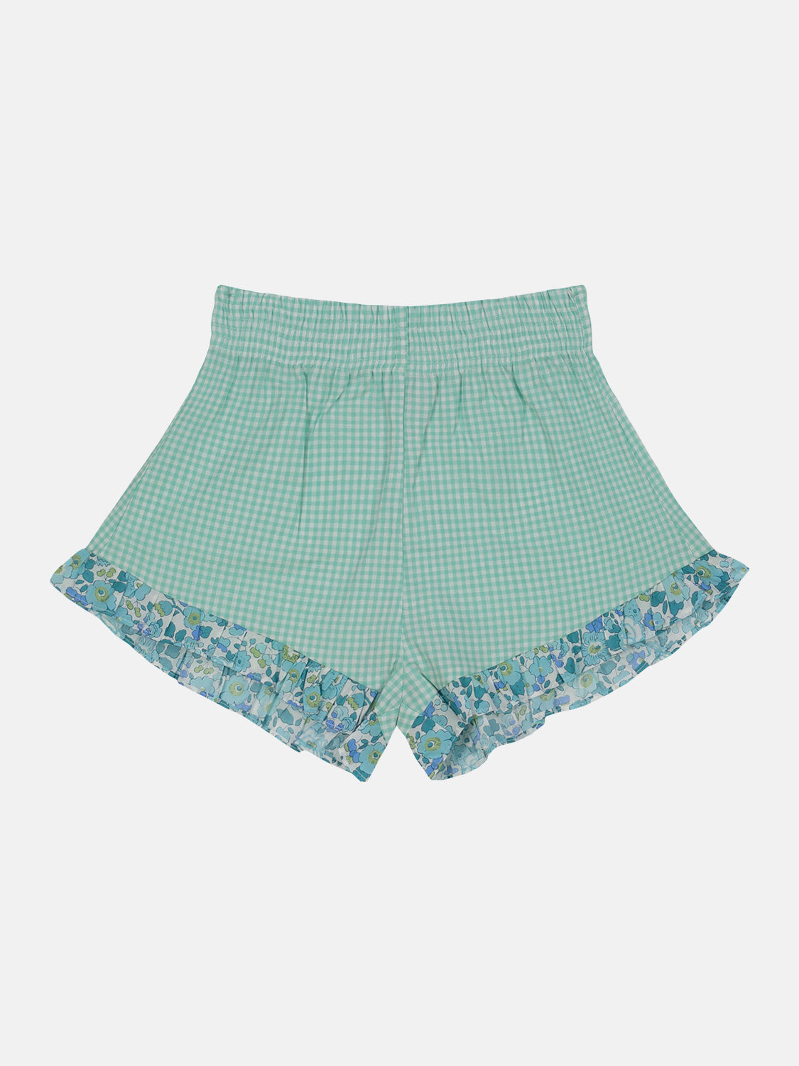 Shorts Farfalla Patchwork Liberty Betsy Menta