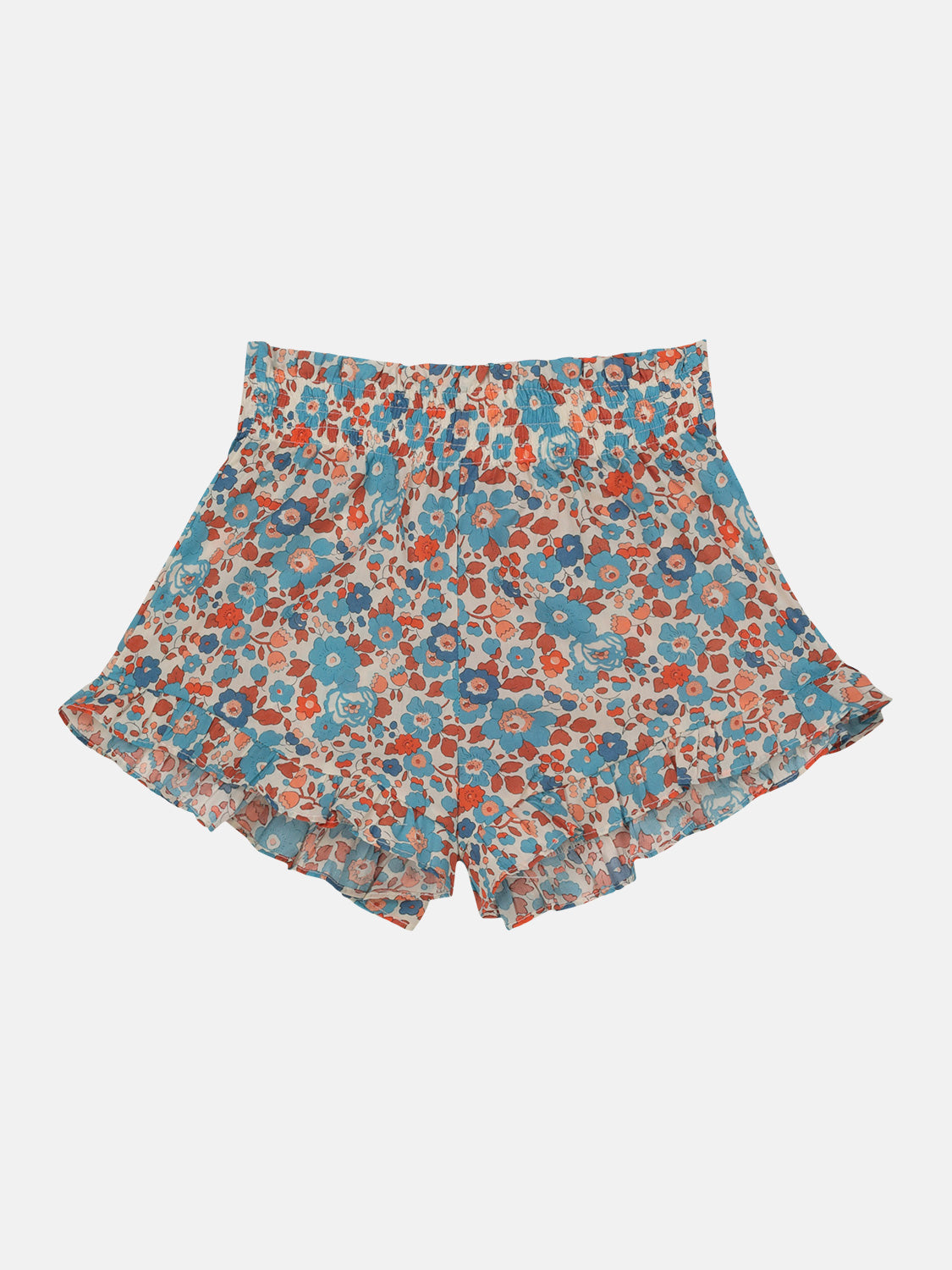 Shorts Farfalla Liberty Betsy Arancio