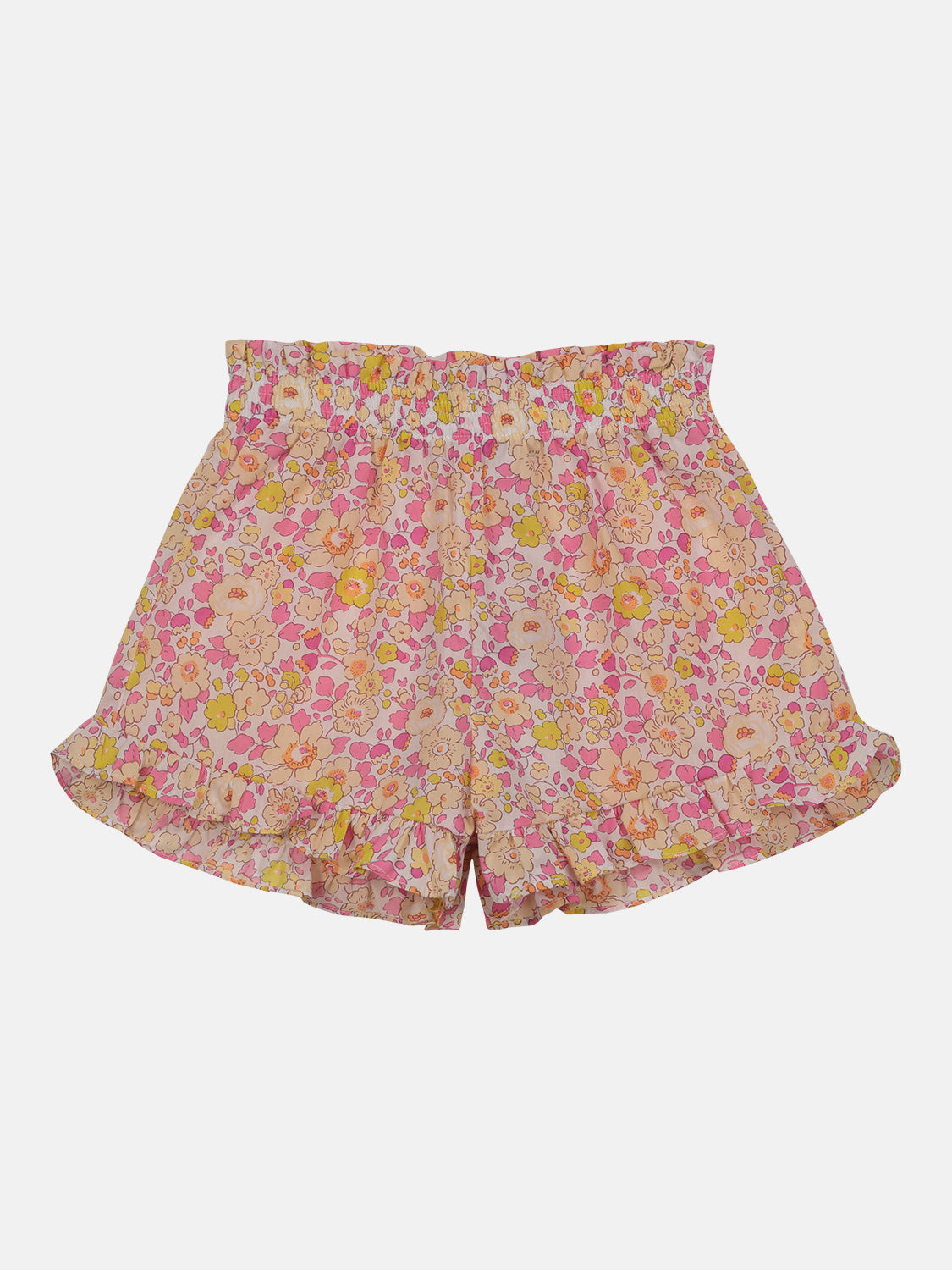 Shorts Farfalla Liberty Betsy Giallo