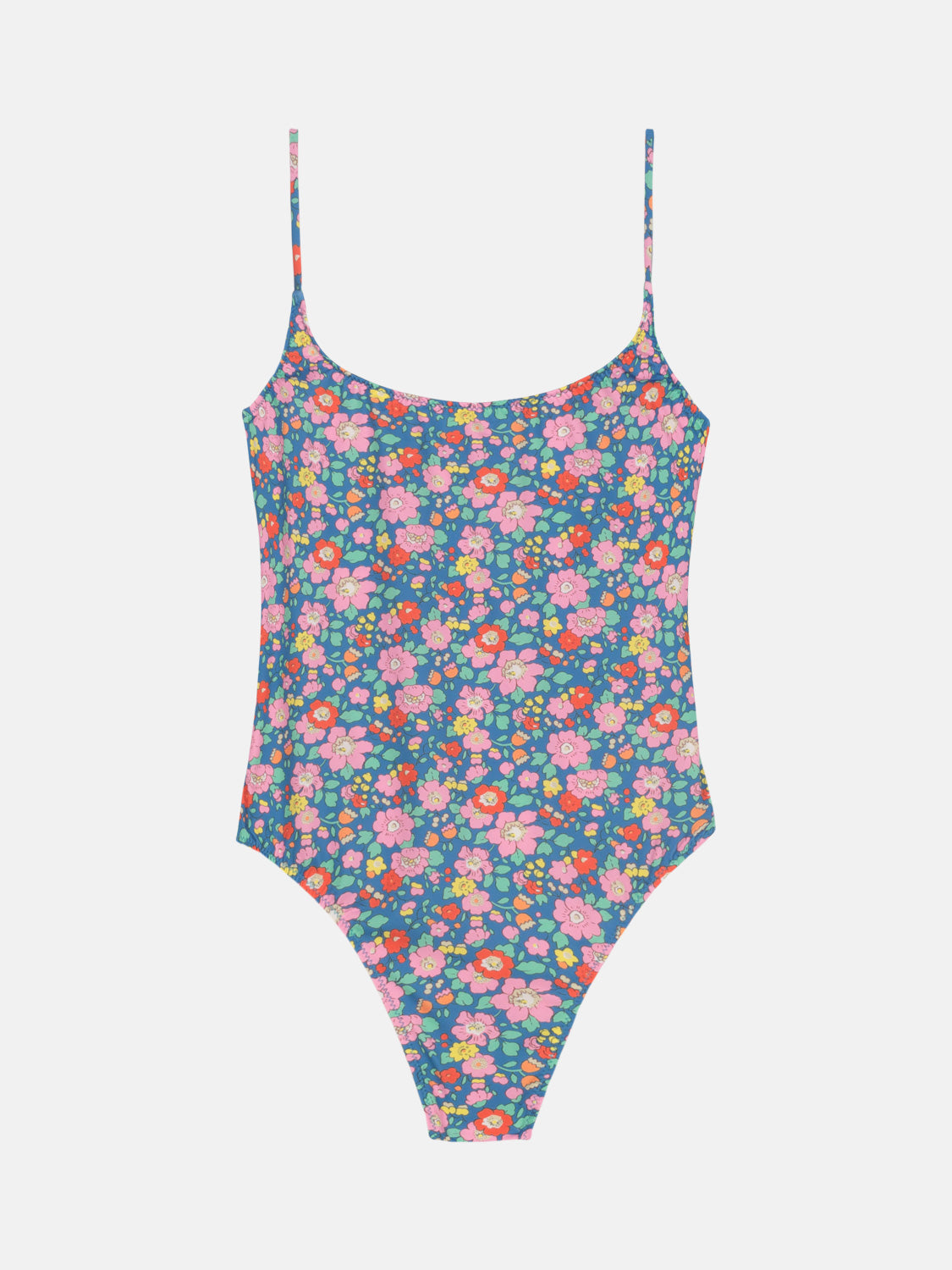 Intero Classico Donna Lycra Liberty Betsy Mix Blu