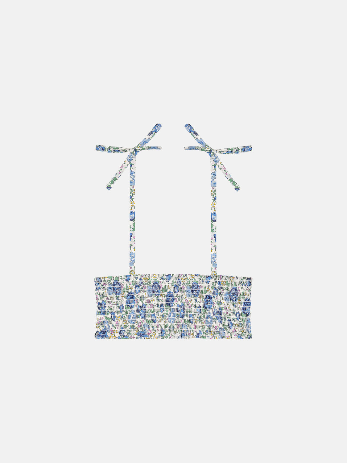 Bandeau top Liberty Felicite Light blue